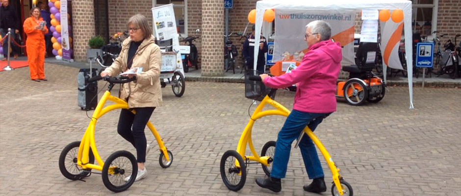 Alinker 3-wiel loopfiets voor volwassenen – Speciale familiefietsen ...